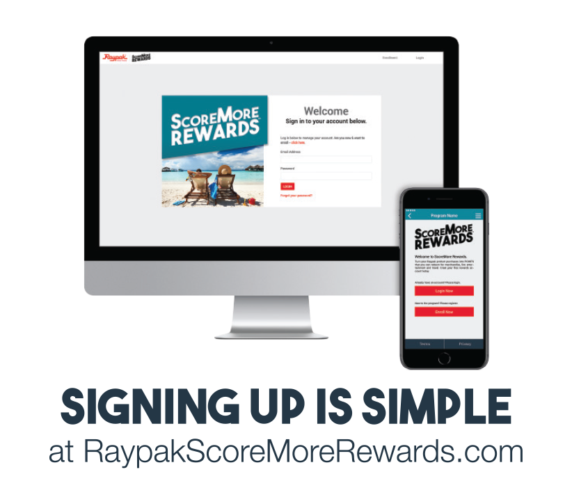 SCOREMORE REWARDS – Raypak