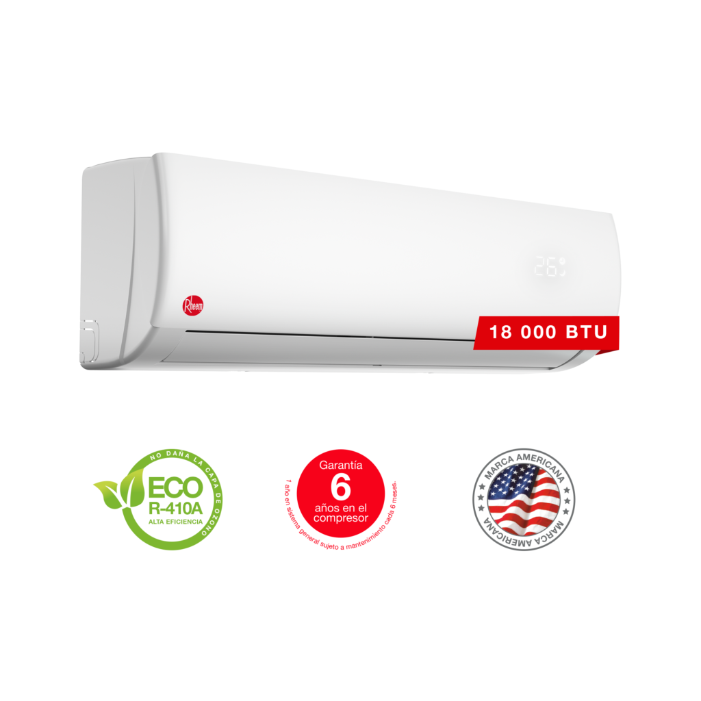 Mini Split RHEEM ON/OFF 12.000 BTU/HR - Rheem Perú