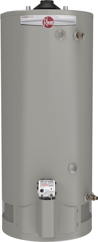 Rheem Residential Gas Water Heaters - Professional Classic Plus Heavy ...